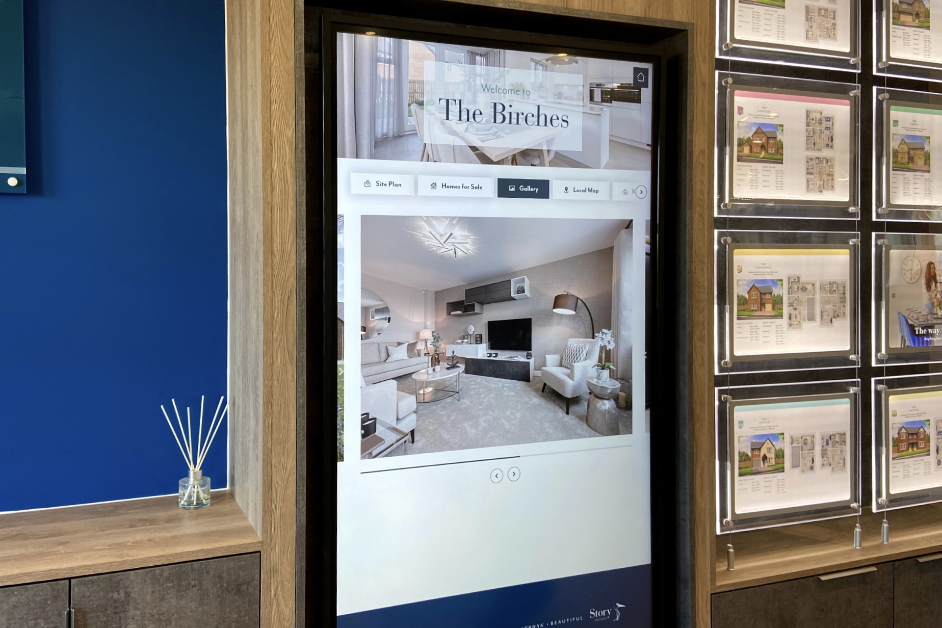 New Interactive Screen for Story Homes - Union Room